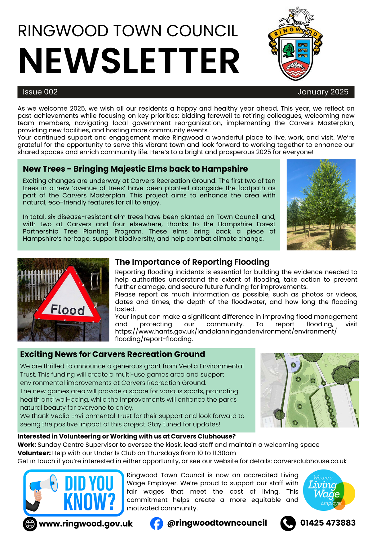 Town Council Newsletter - Edition 2